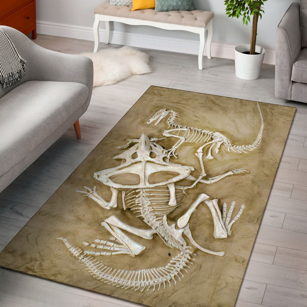 Dinosaur Fossils Dinosaur Rug 0622 – Corethermax