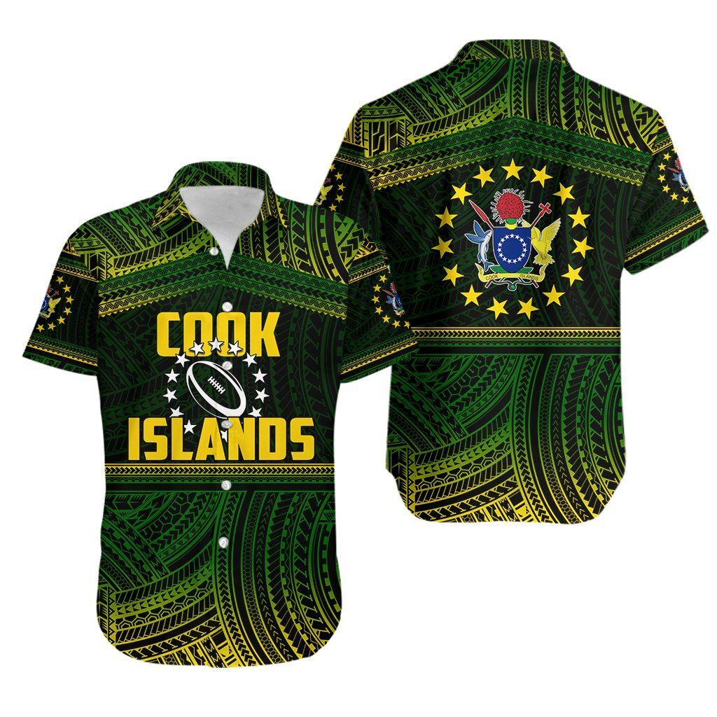 Cook Islands Rugby Polynesian Patterns Hawaiian Shirt Th4 – Corethermax