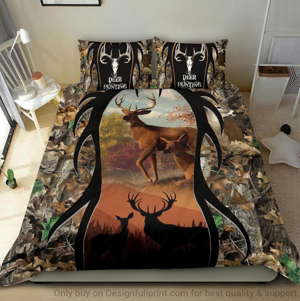 Deer Hunting Gift Deer Hunting 3D Bedding Set Ln – Corethermax