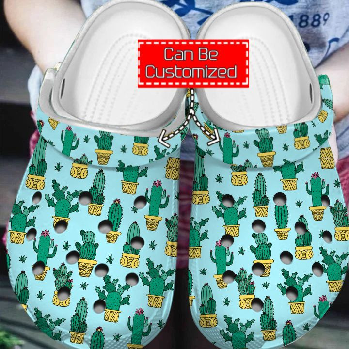 Gardener Crocss – Cactus Collection Pattern Clog Shoes For Men And ...
