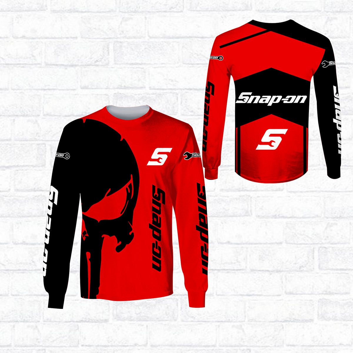 3D All Over Printed Snap-On Ttt-Va Shirts Ver 1 (Red) - Redditprint NDP Store