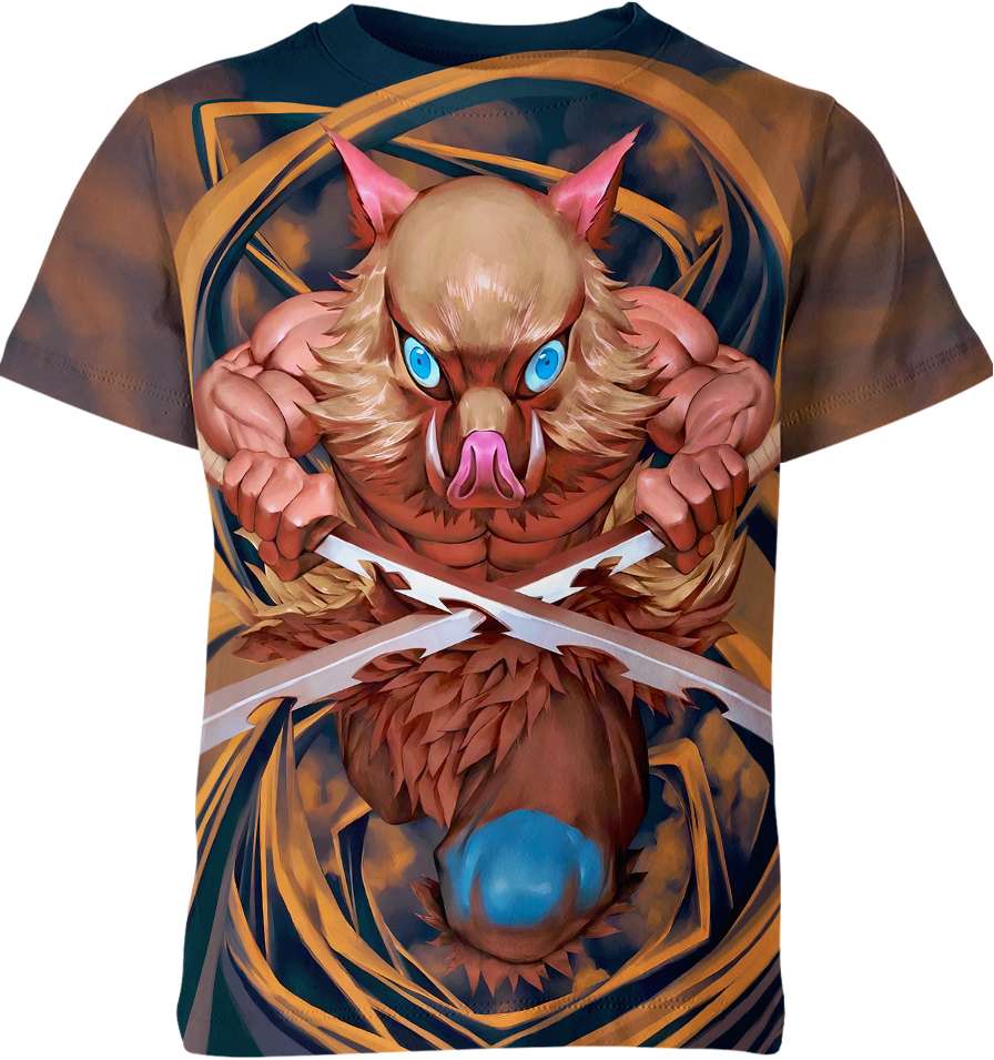 Inosuke Hashibira Demon Slayer Shirt - FreeClothing Trending
