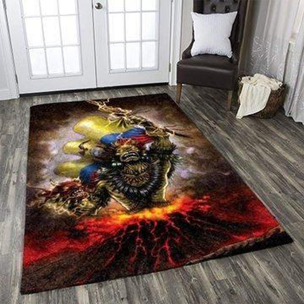 Iron Maiden Area Rug / Music OFD 1911016