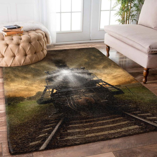 Steam Locomotive Dhc050971M Rug