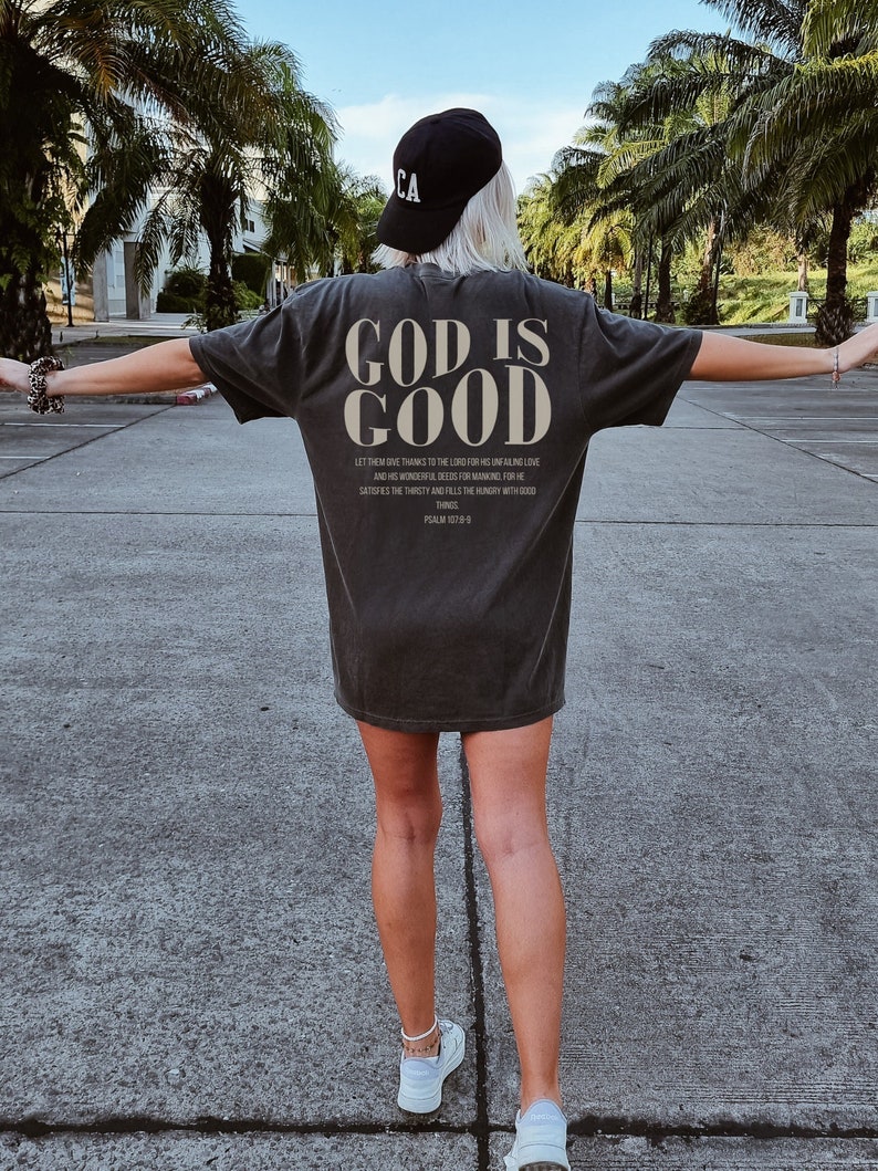 God is Good Christian Shirts Jesus Shirt Christian Merch Bible Verse ...