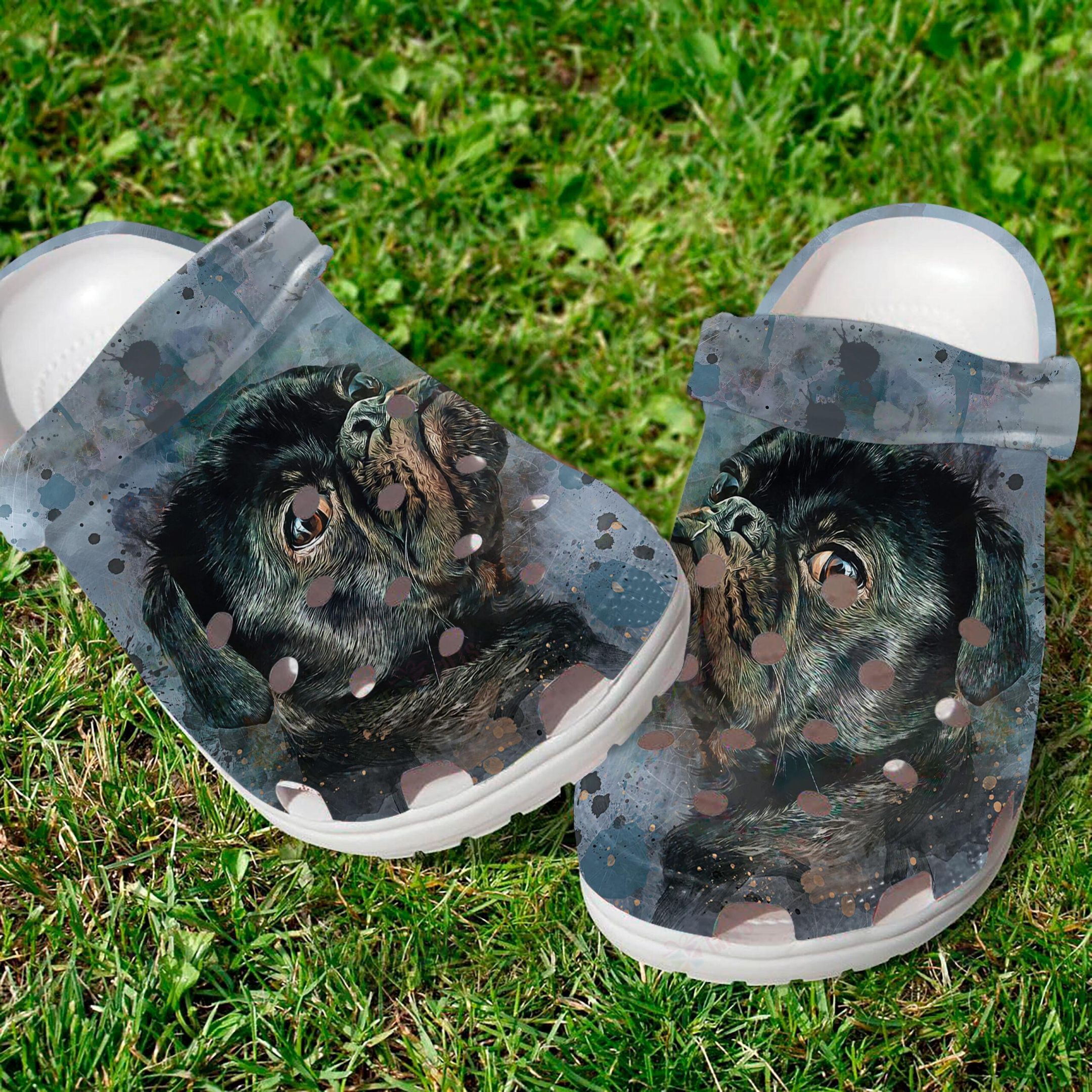 Black Dogs Crocss Classic Clogs Shoes For Men Women Kids – Lesbiplanting