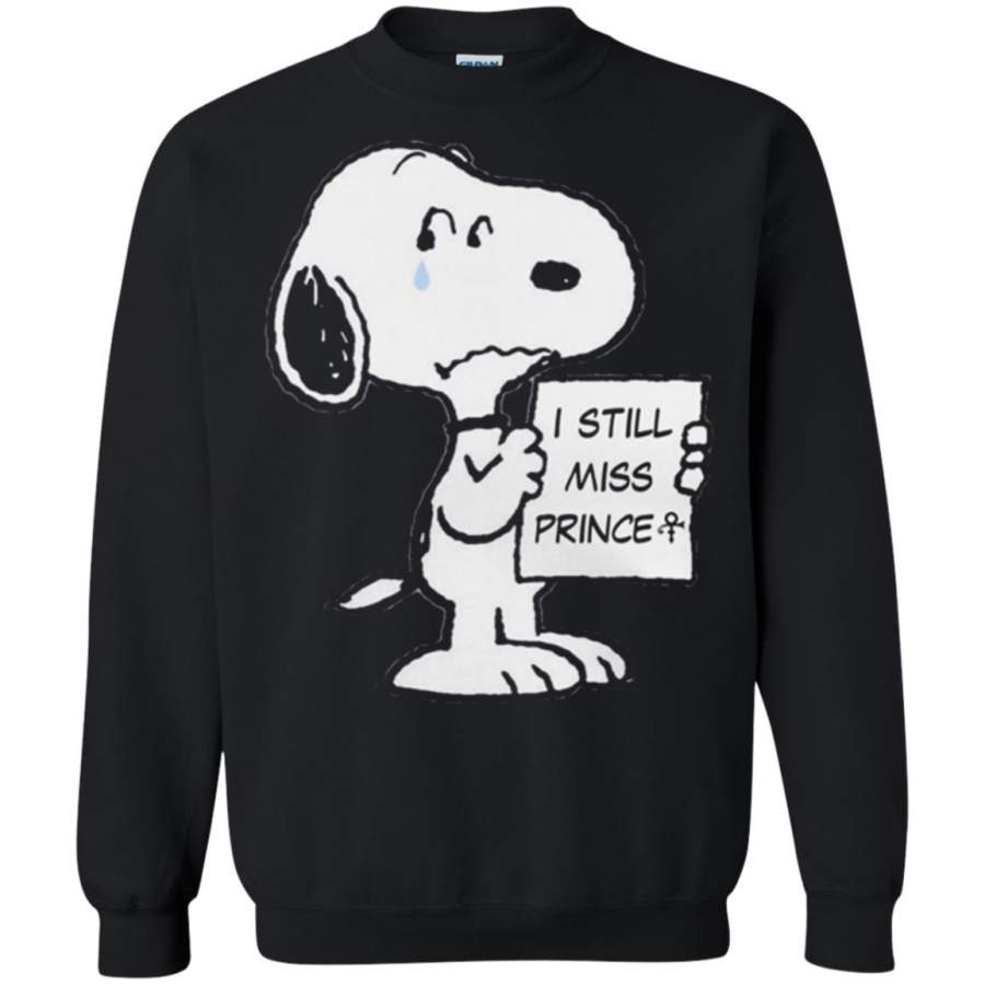I Still Miss Prince Snoopy Sweatshirt Moano Store Emprints Store