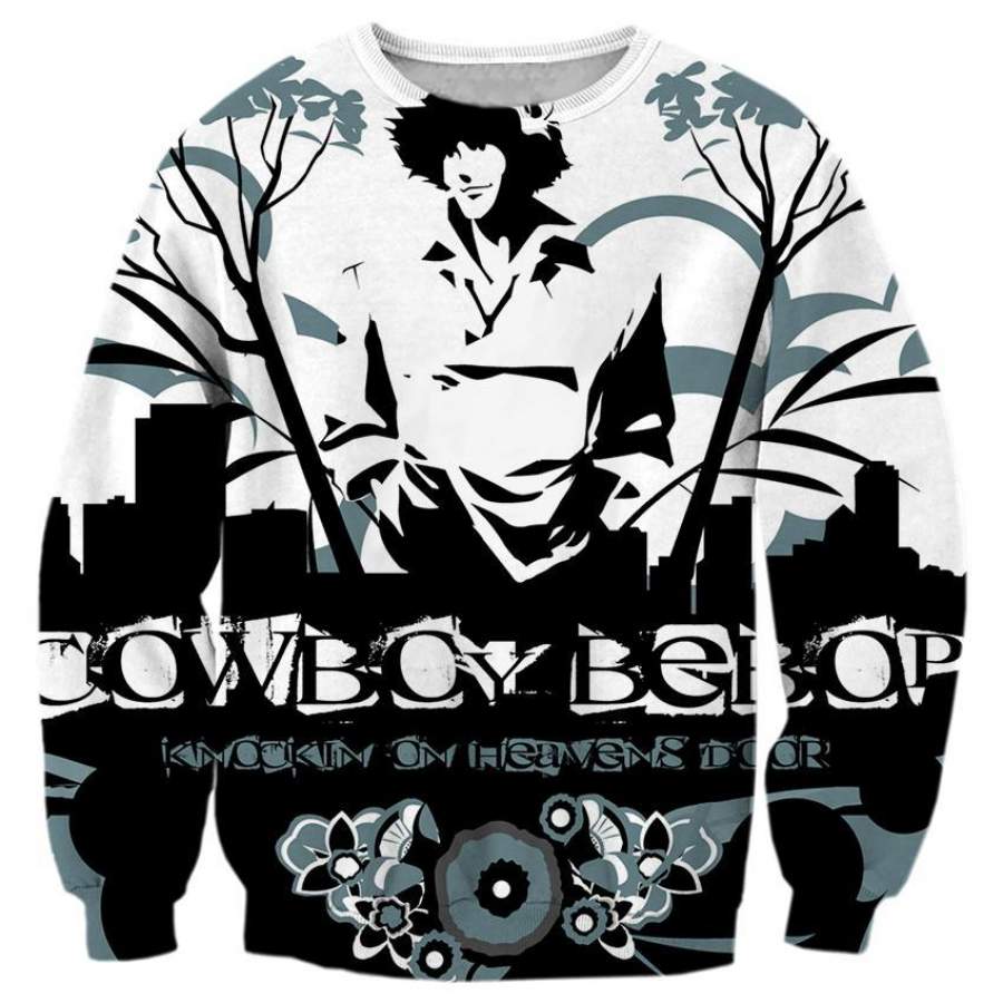 Cowboy Bebop Black In Black Cowboy Bebop Shirts - EcoSpringFarm
