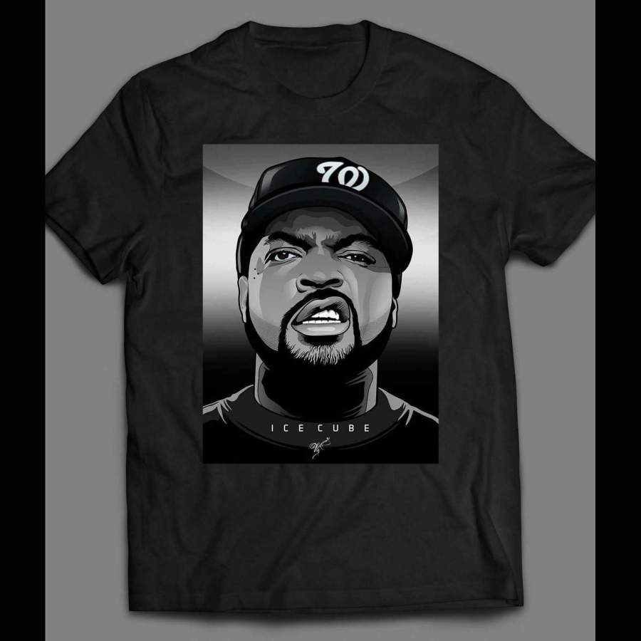 Rapper Ice Cube Art T-Shirt