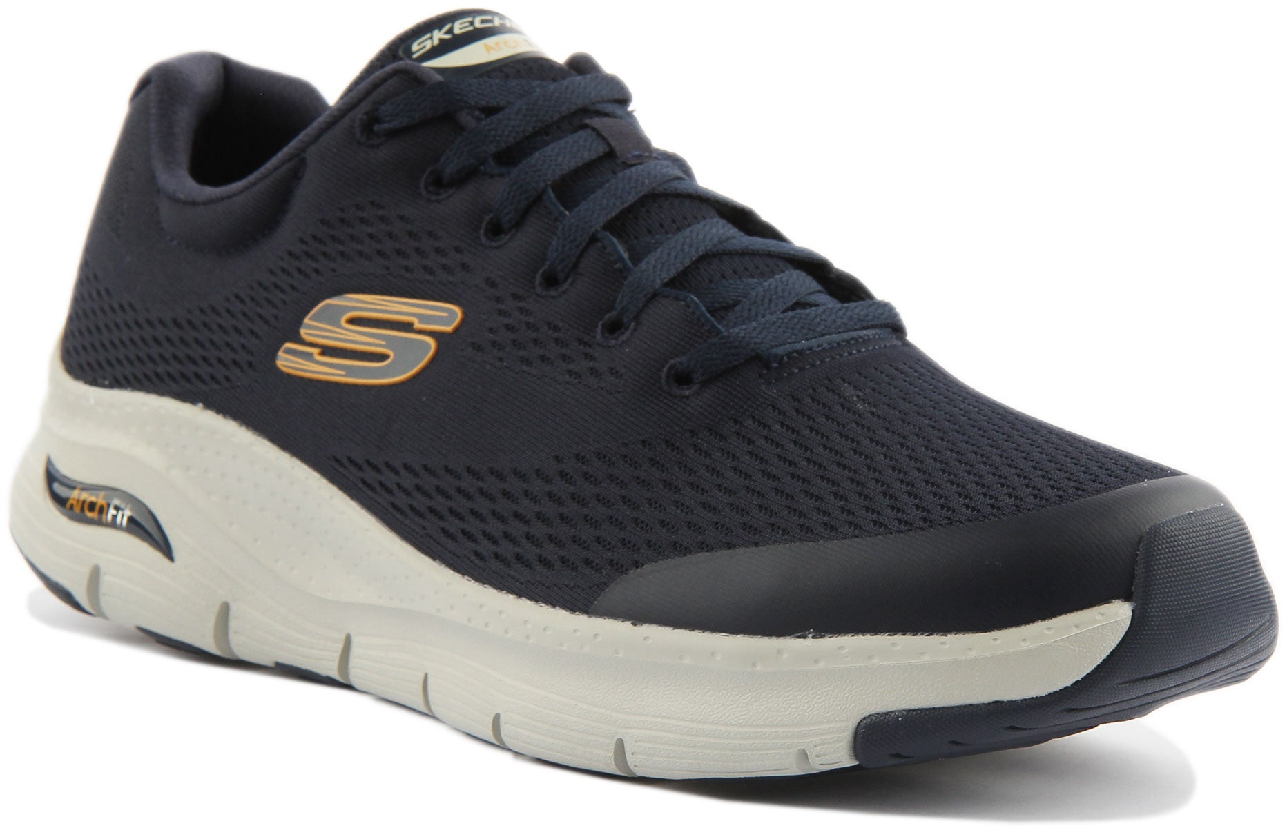 Skechers Arch Fit Lightweight Shoes In Navy For Men - Jasaust Store