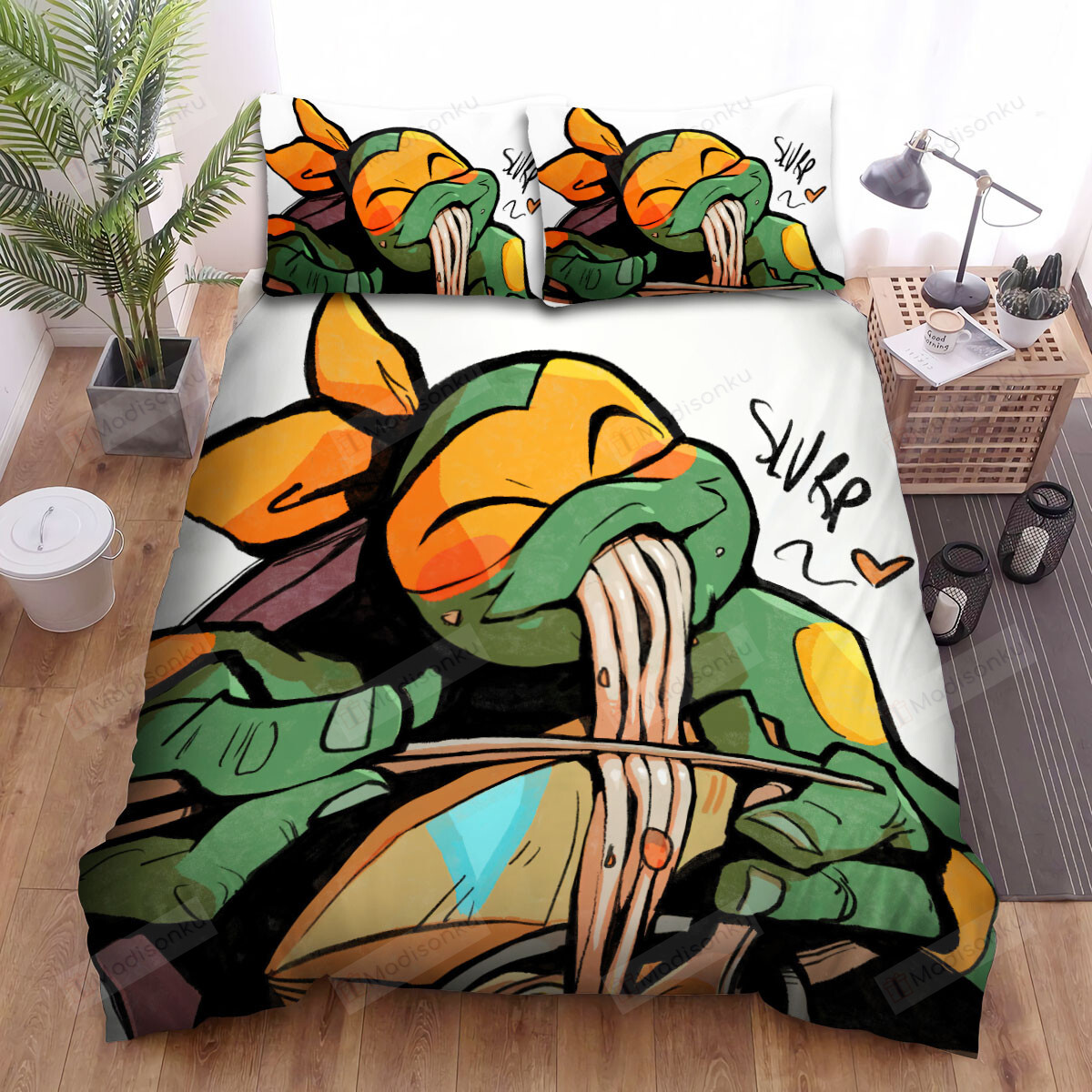 Rise Of The Teenage Mutant Ninja Turtles Mikey Bed Sheets Spread Duvet ...