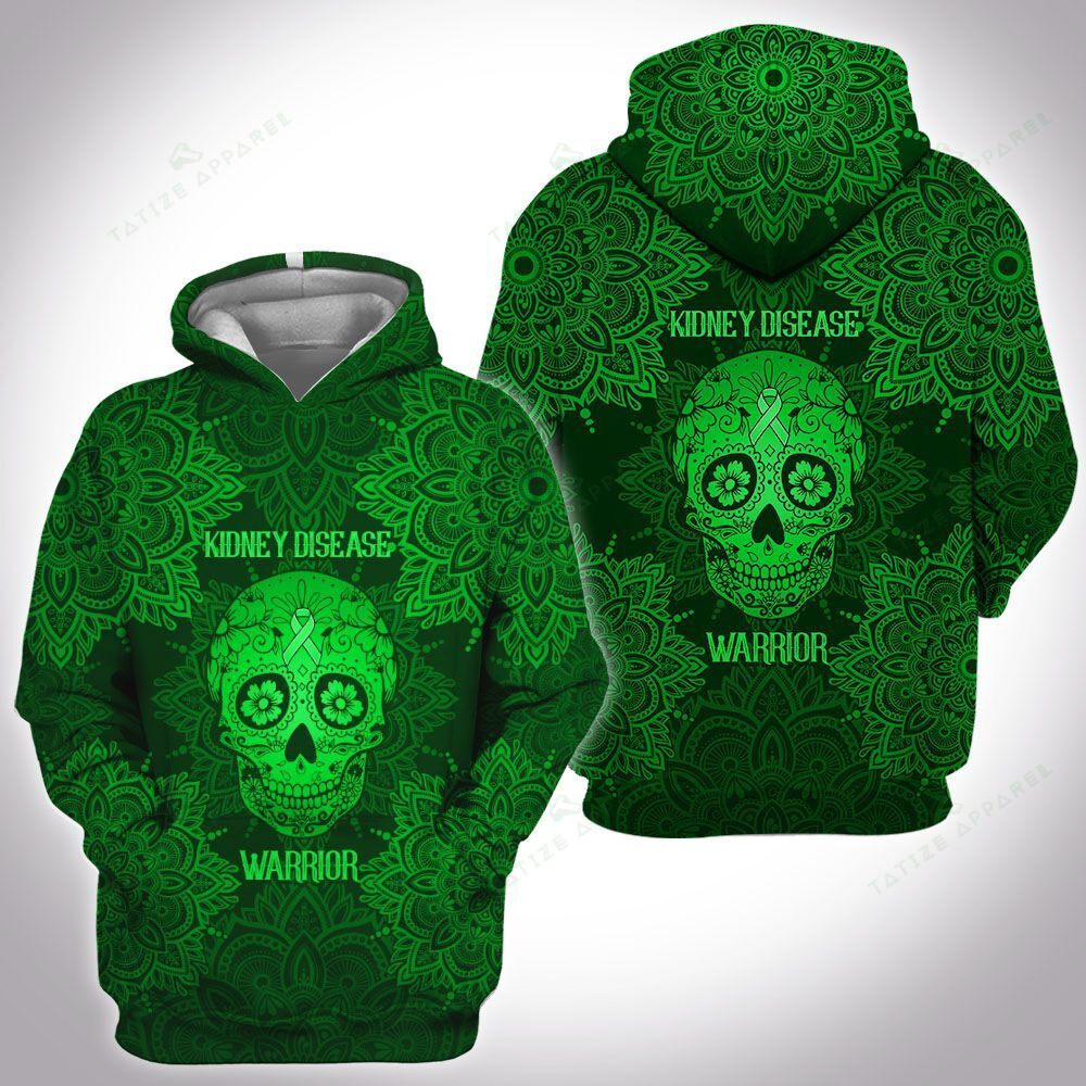 Kidney Disease Mandala Warrior 3D All Over Printed Shirt, Sweatshirt ...