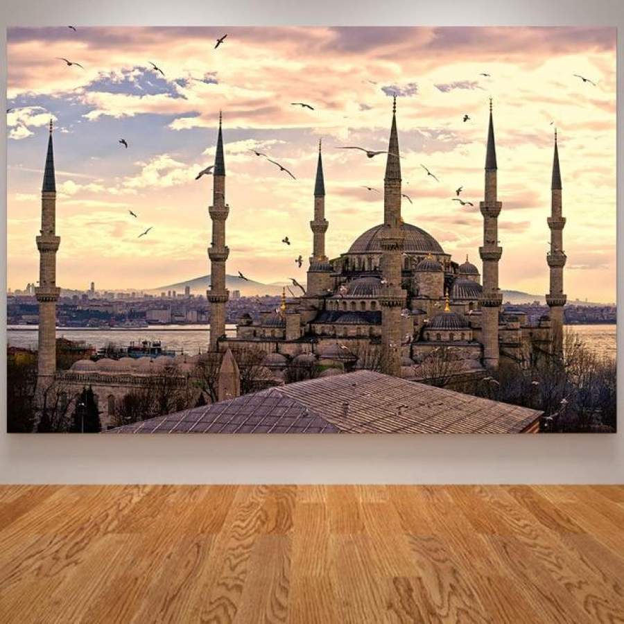 New York Skyscrapers Posters and Prints Cityscape Wall Art - Poster Art ...