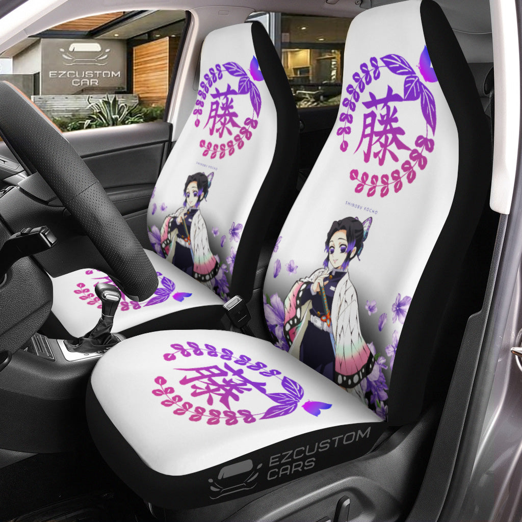 Demon Slayer Car Accessories Anime Car Seat Covers Shinobu Kocho X ...