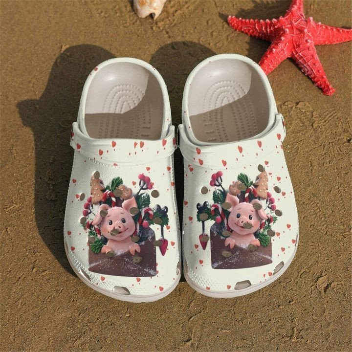Farmer Lovely Pig Crocss Classic Clogs Shoes For Men Women Kids ...