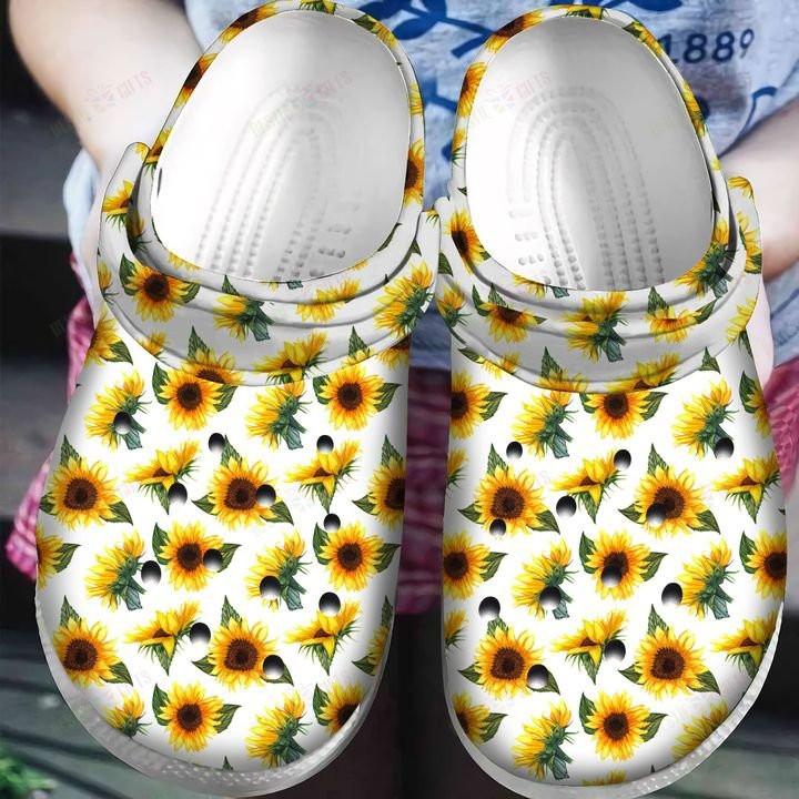 Sunflower Crocss Classic Clogs Shoes Pancr0502 For Men Women Kids ...