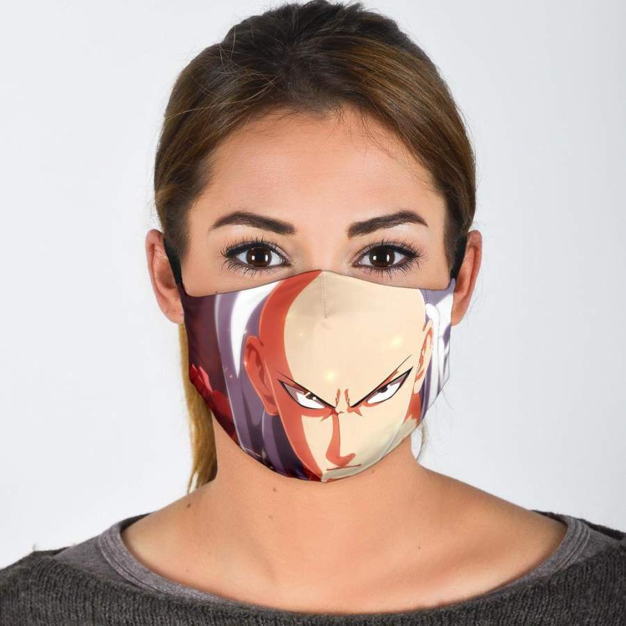 Saitama One Punch Man Poster 2020 Face Mask – MrDad Store