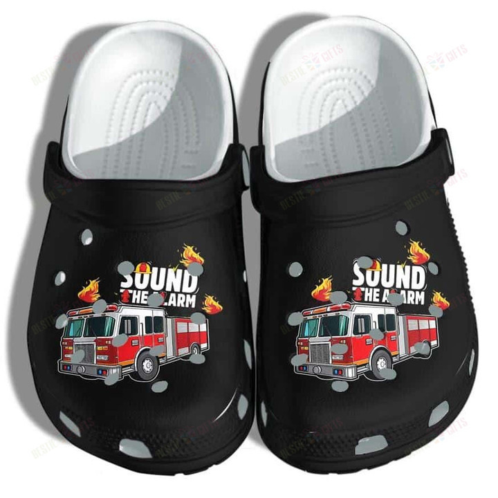 Fire Engine Car Sound The Alarm Crocss Classic Clogs Shoes For Men ...