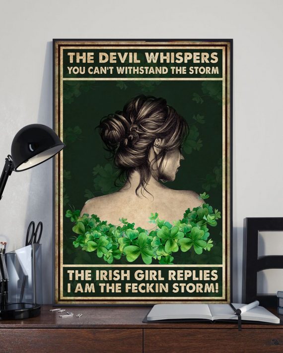 Irish Girl They Whispered To Her You Can T Withstand The Storm The ... Irish Girl They Whispered To Her You Can T Withstand The Storm The ...