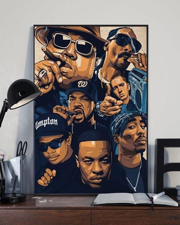 Legend Rapper Tupac The Notorious Big Snoop Dogg Eminem Ice Cube 50 ...