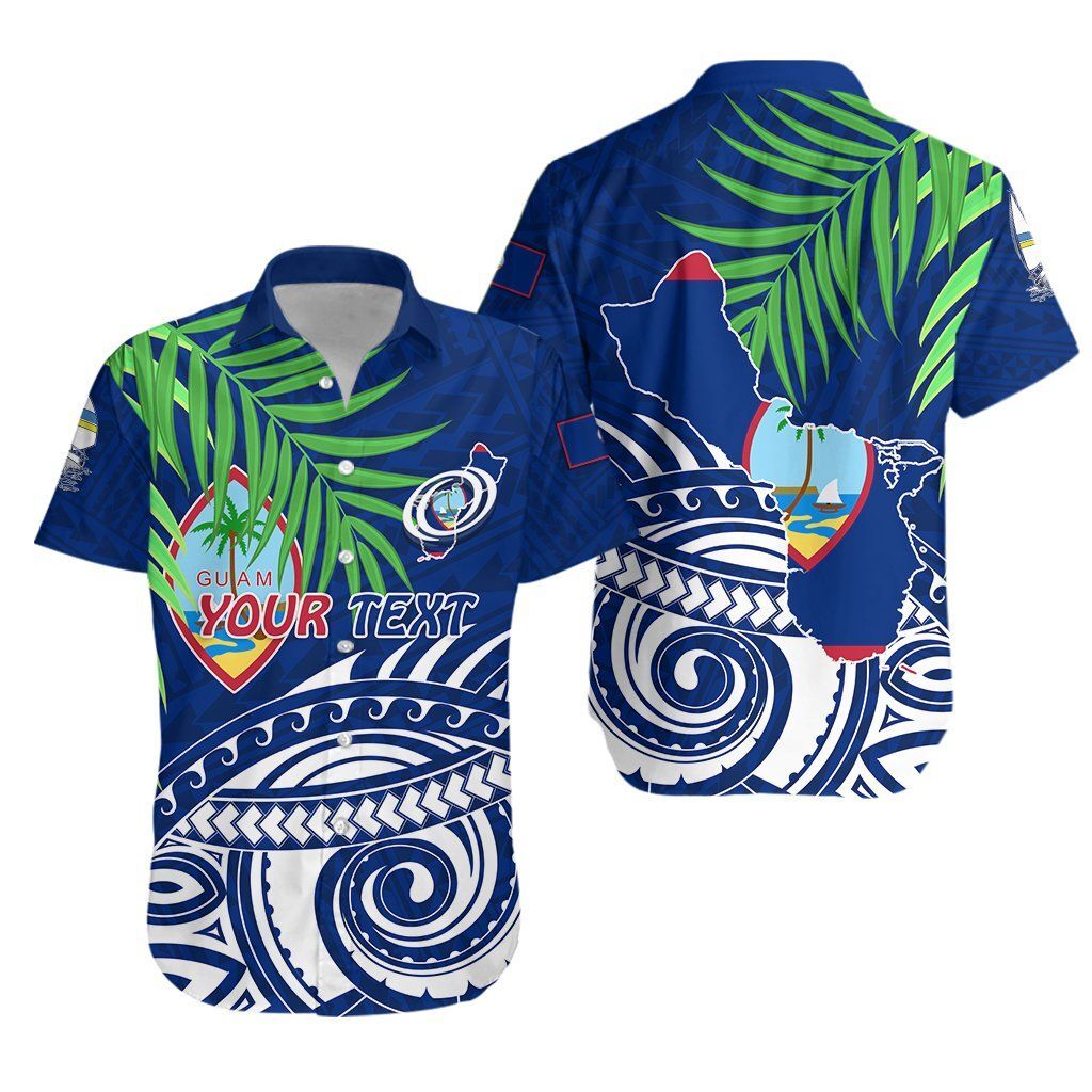 Guam Rugby Hawaiian Shirt Coconut Leaves K13 – Corethermax