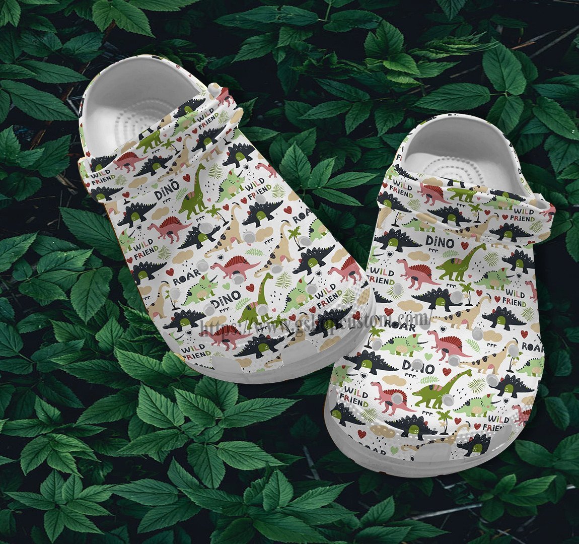 Dino Dinosaur Jurassic Croc Shoes Gift Step Son- Dinosaur Breed Shoes ...
