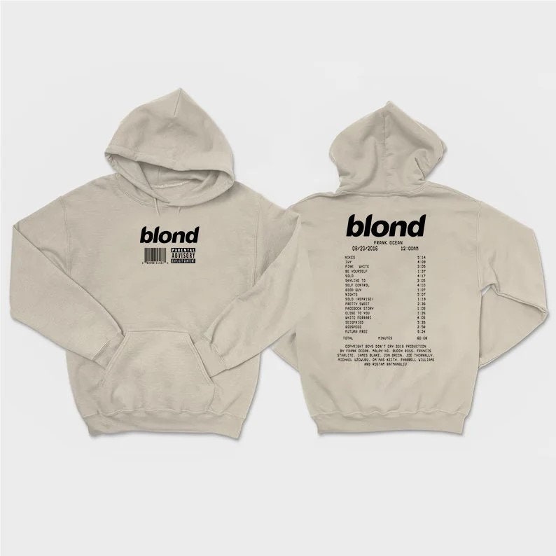 Frank Ocean Car Album Sweatshirt, Blond Hoodie, Frank Blond Hoodie, Blond Sweater, Frank Ocean ...