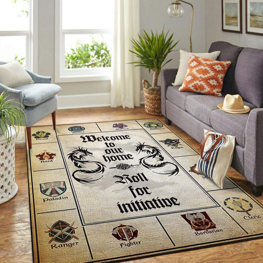 Dungeons & Dragons Area Rug Living Room Carpet DD251212 Local Brands ...