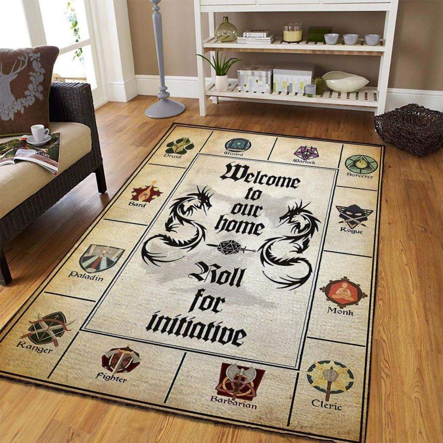 Dungeons & Dragons Area Rug Living Room Carpet DD251212 Local Brands ...