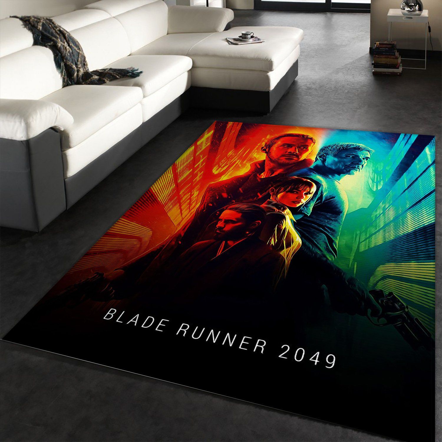 Blade Runner 2049 Rug Art Painting Movie Rugs Christmas Gift US Decor