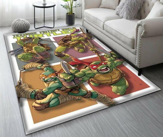 Tmnt Teenage Mutant Ninja Turtles Rectangular Rug Hg – Corethermax