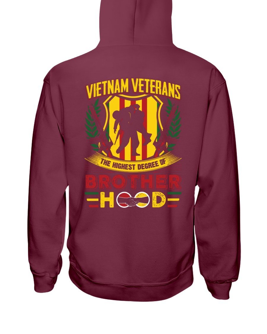 Vietnam Veterans The Highest Degree Of Brother Hood Hoodies - Intercept ...