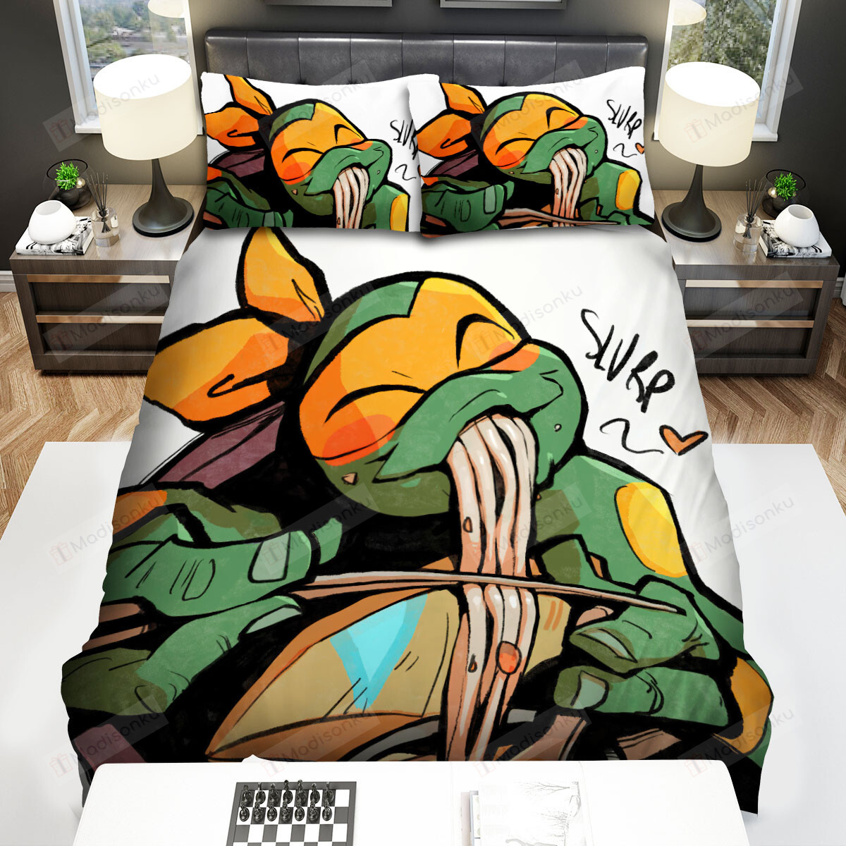 Rise Of The Teenage Mutant Ninja Turtles Mikey Bed Sheets Spread Duvet ...