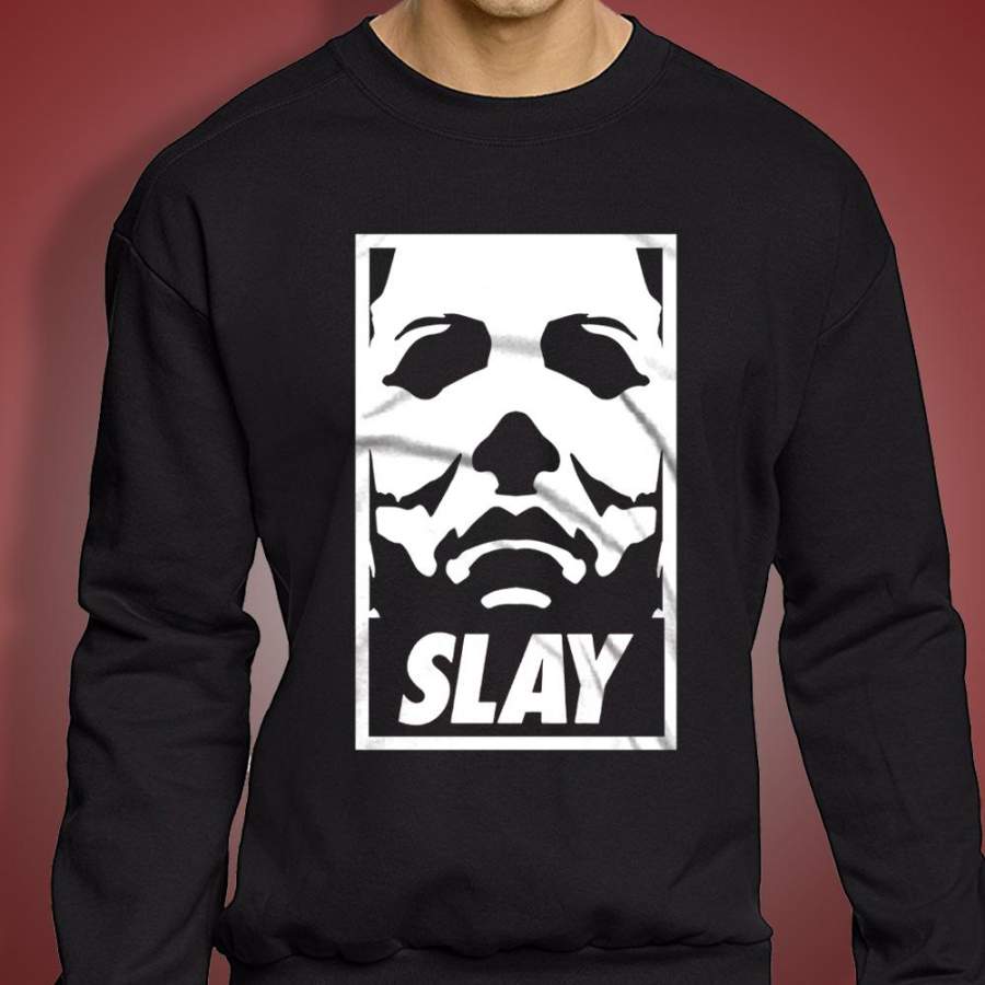 Michael Myers Halloween Slay Zombie Horror Men'S Sweatshirt ...